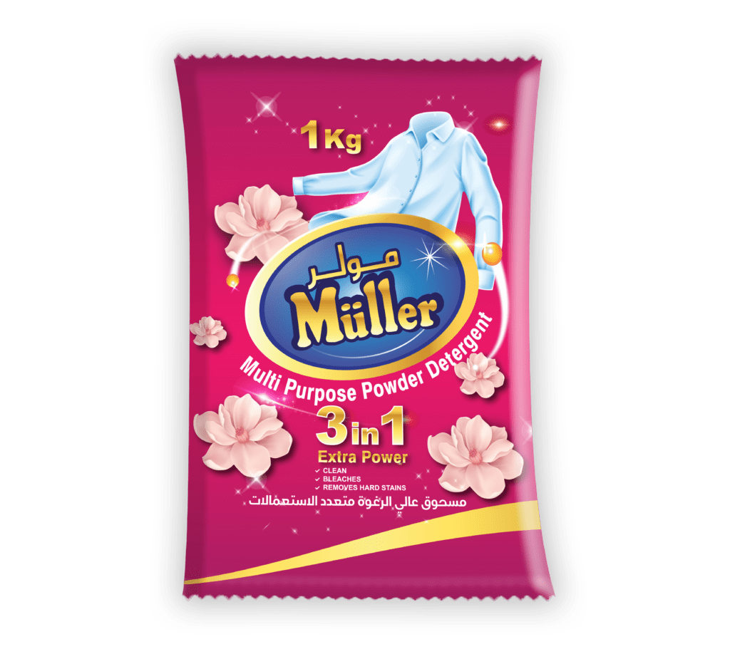 Muller High Foam Powder Detergent 1 KG - World Source